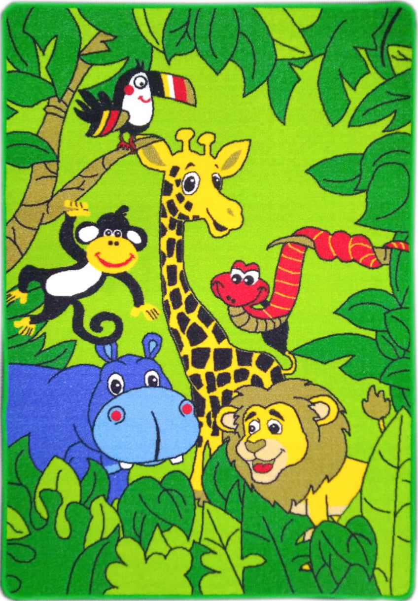 Jungle Playmat for Kids | Vibrant & Playful | Trends Rugs